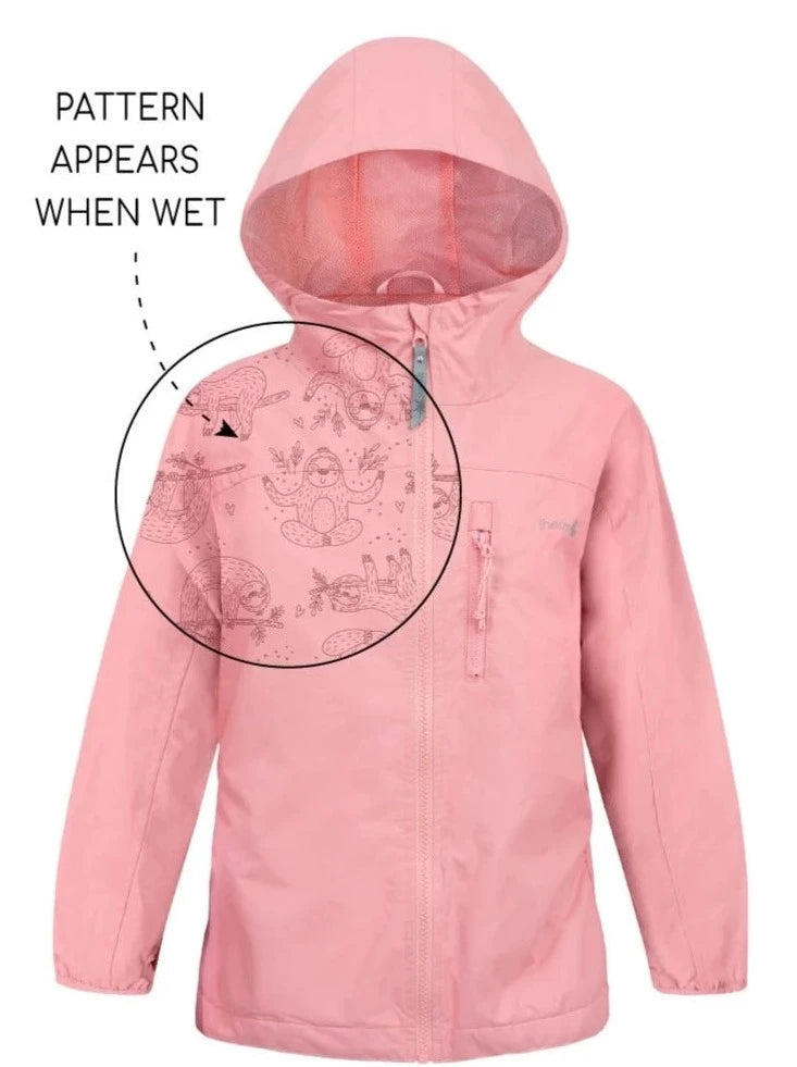 Kids Splash Magic Rain Jacket - Peony – lobo nosara